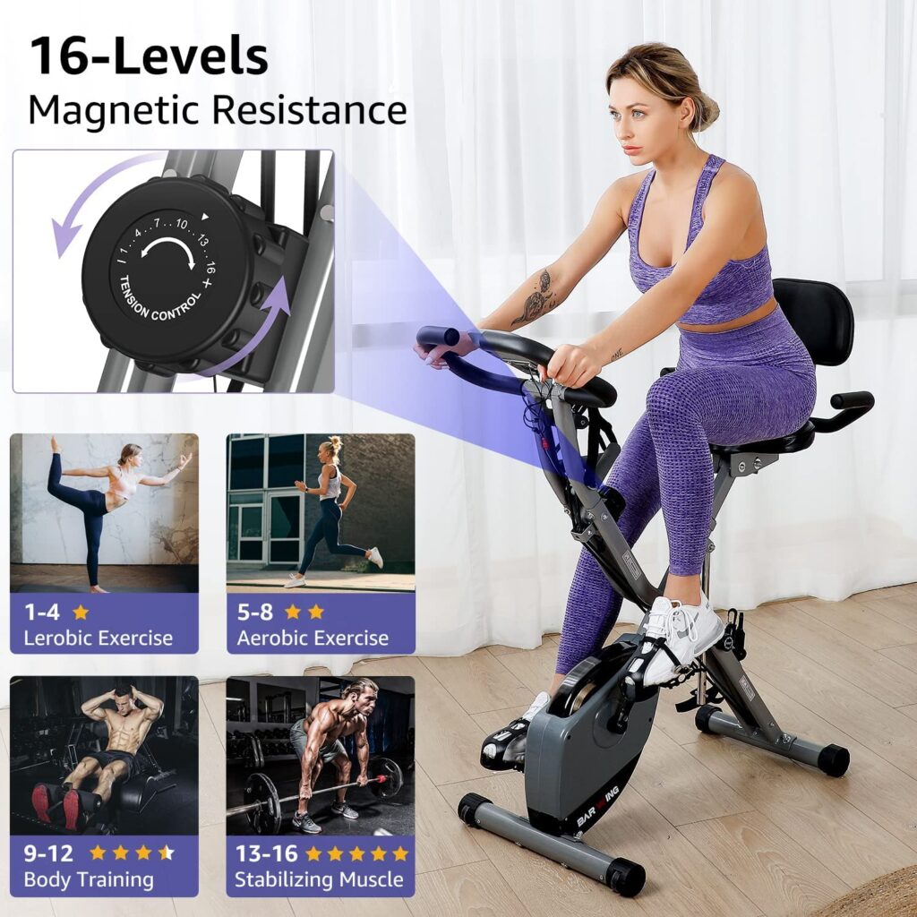 BARWING 16-8-2-3 Stationary Spin Exercise Bike