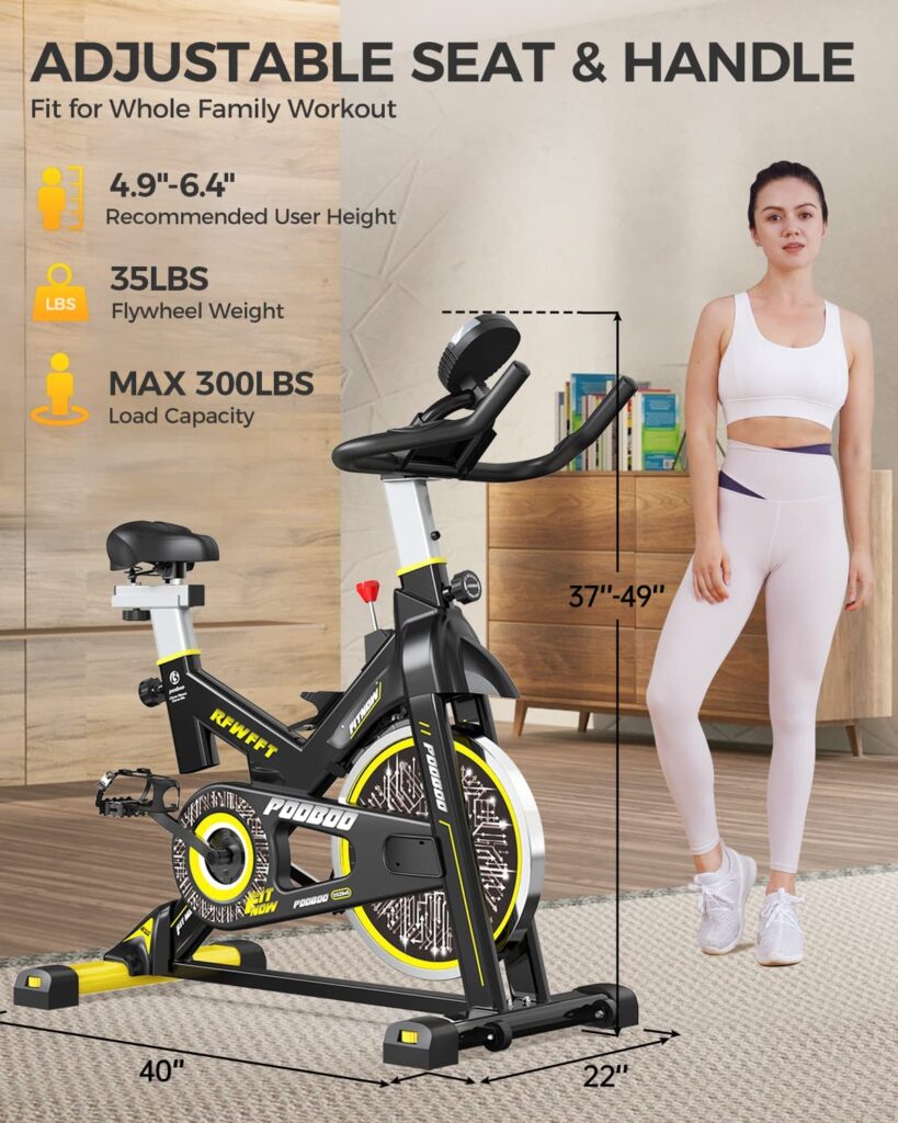 pooboo Indoor Cycling Bike - Rowing Machines Review